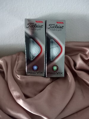 Titleist Pro V1x (2)3Pack golf balls#1 in golf siver box | eBay