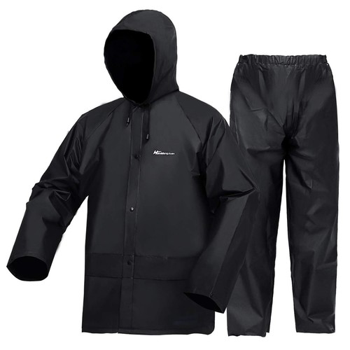 Rain Suit for Work Ultra-Lite Waterproof Protective Rain Coats Rain ...