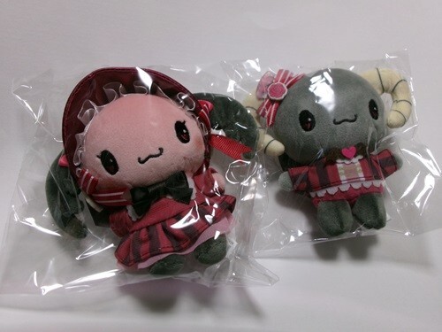 SANRIO LLOROMANNIC Gothic Party Munyugurum Plush mascot chain Set Z | eBay