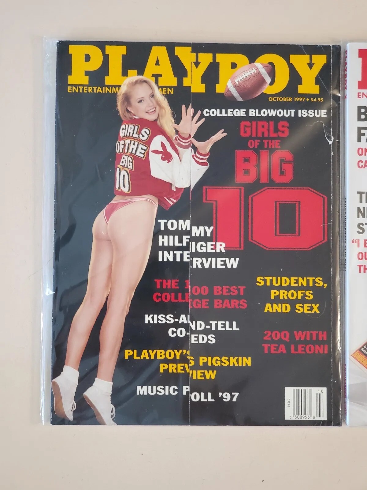 PLAYBOY Magazine 1997 Oct Nov. Girls of Big 10, Suzen Johnson. Collectible issue | eBay