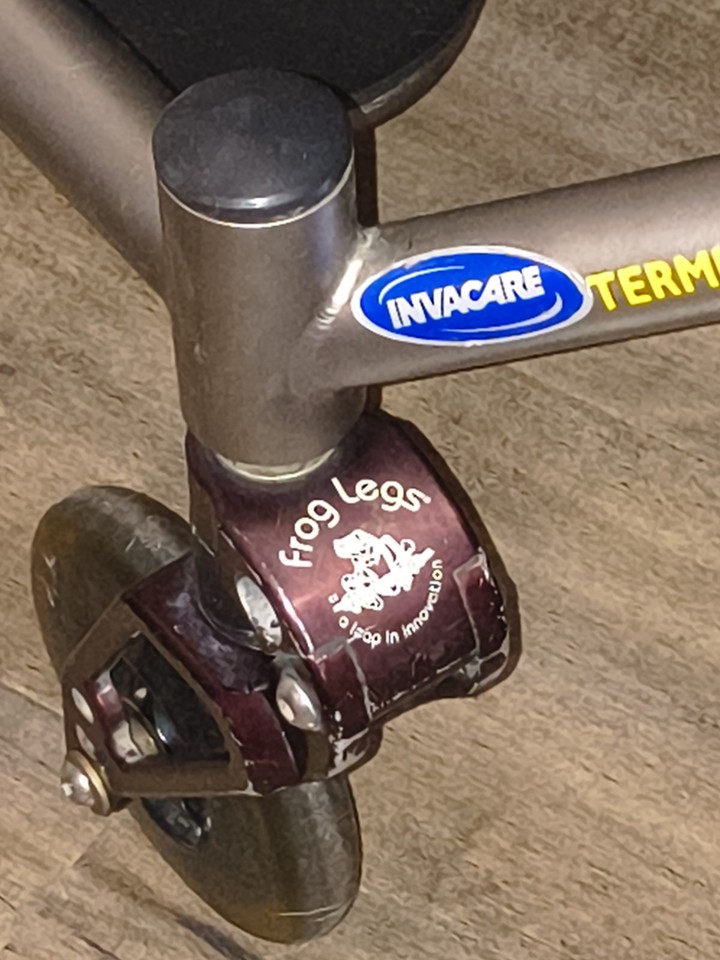 Invacare Terminator Top End , Titanium , 16 Inches Wide, 17 Deep, In ...