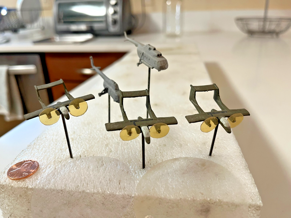 GHQ Micro Armour 1/285 US Air Force OV-10 Bronco + Aircraft Lot w ...