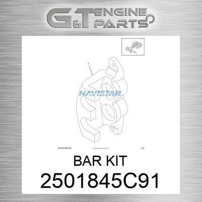 2501845C91 BAR KIT fits INTERNATIONAL TRUCK (New OEM) | eBay