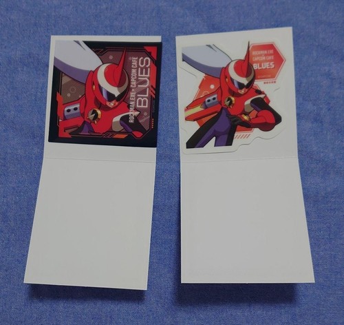 Capcom Cafe MegaMan EXE Mobile Sticker Blues Set Used, Sealed Bag, | eBay