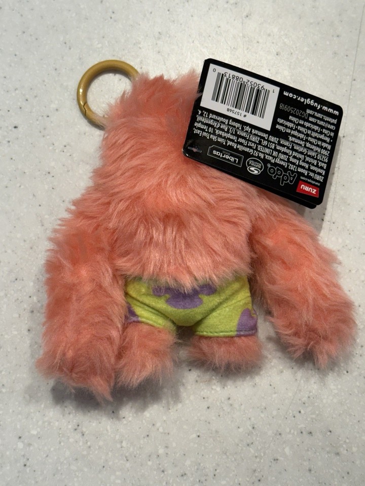 Fuggler Patrick Keychain Zuru SpongeBob SquarePants Series Limited 2025 ...