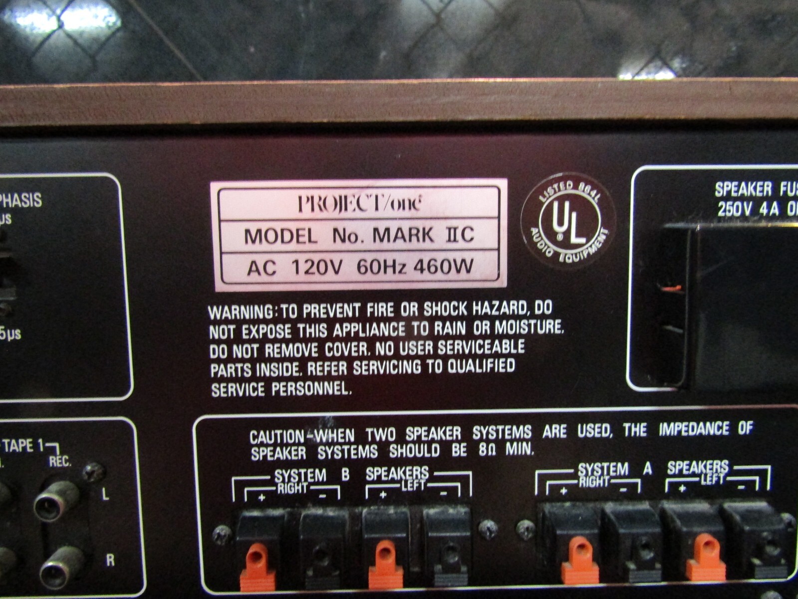 Project One Mark II C Vintage Stereo Receiver (TESTED) | eBay