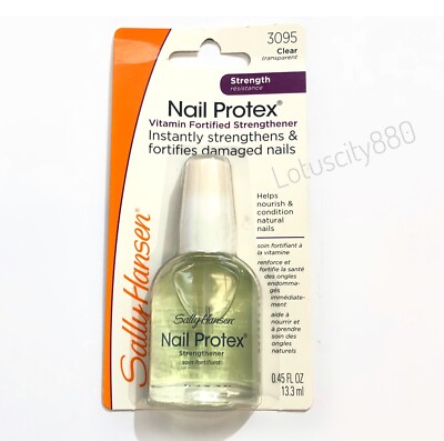 SALLY HANSON NAIL PROTEX VITAMIN FORTIFIED STRENGTHENER | eBay