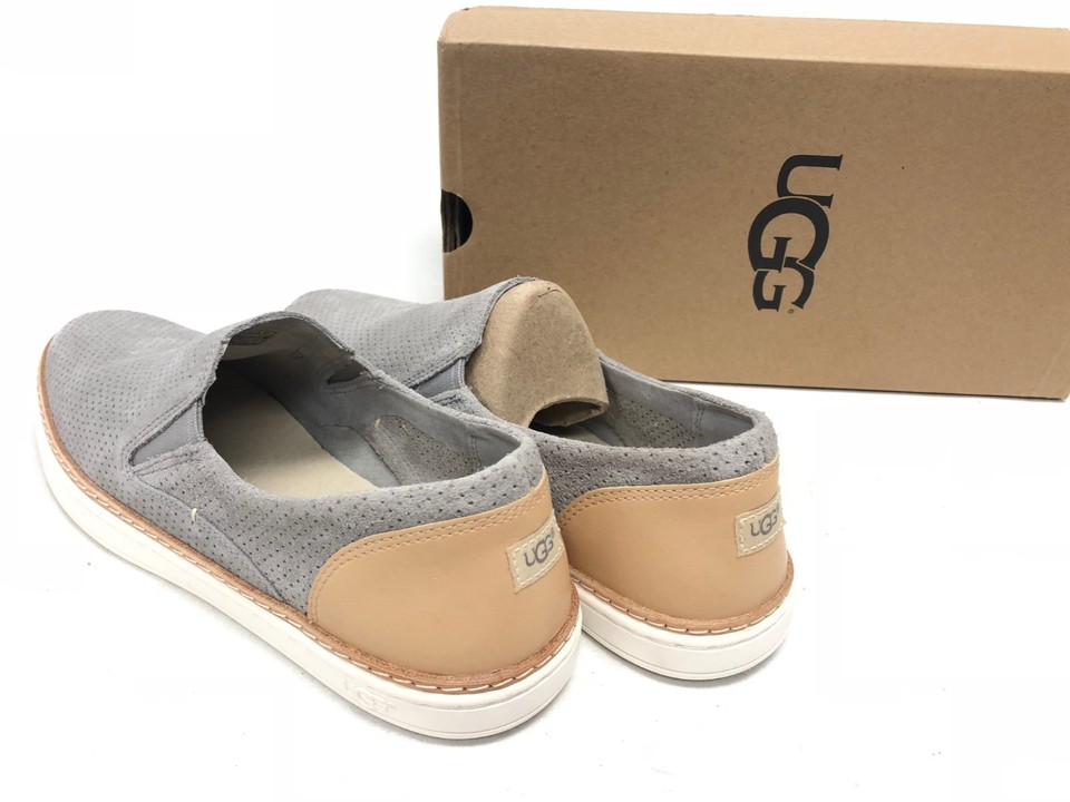 Ugg Australia Adley Perf Women's Fashion Sneakers Suede Leather Slip On ...