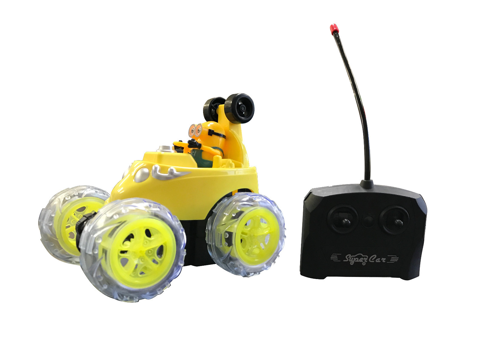 NEW Minions Remote Controlled RC Speed Stuntcar Upgrade Version Toy ...