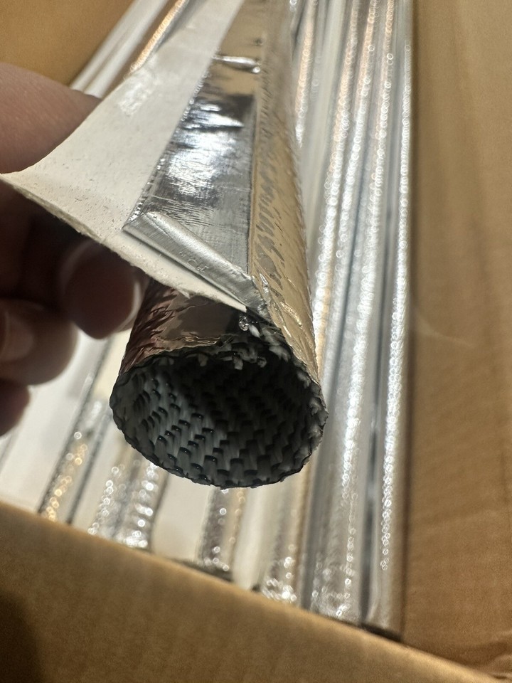 Box 100qty- Reflexwrap 1463 LF 16MM Fiberglass for High Temp Protection ...