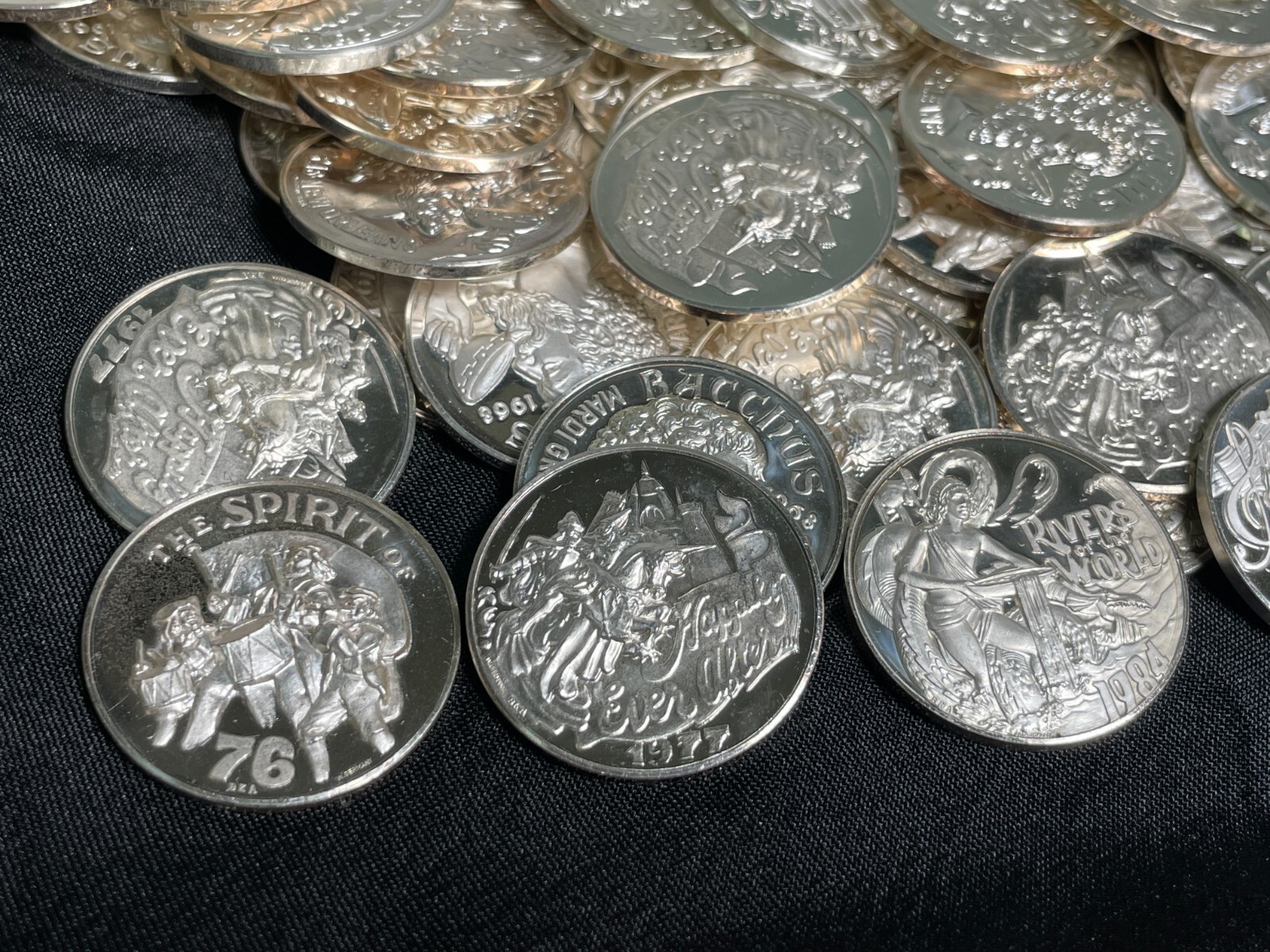Bacchus Mardi Gras .999 Fine Silver Doubloons Grab Bag (Select quantity ...