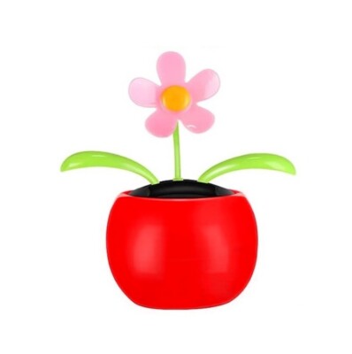 Dancing Solar Flower Pot Novelty | eBay