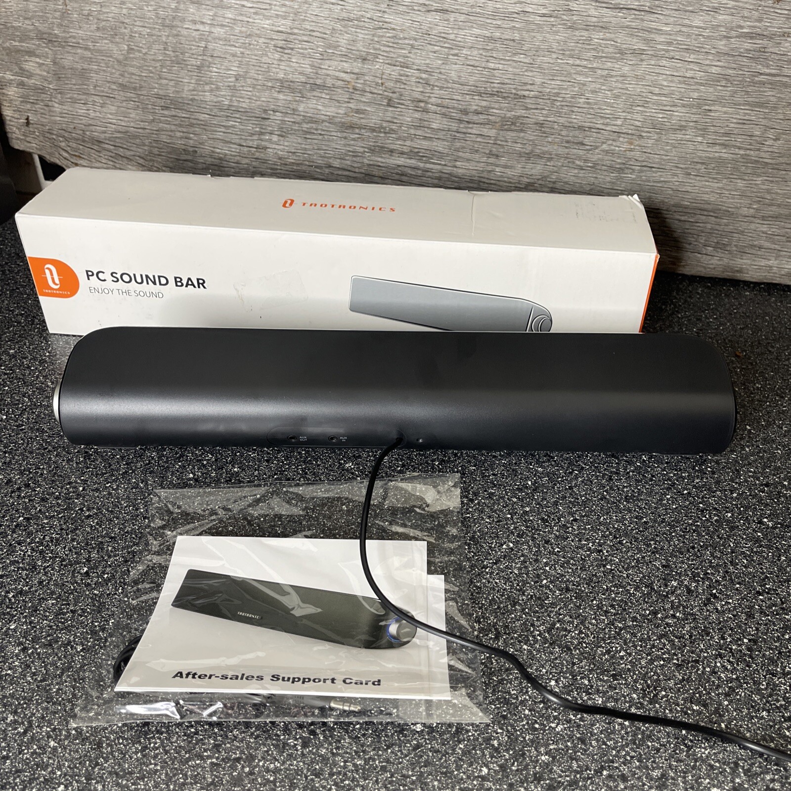 TaoTronics TT-SK028 5.0 Wireless PC Soundbar - Black for sale online | eBay