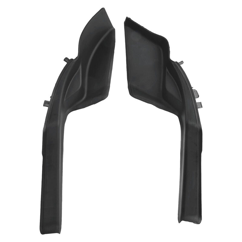 2PCS Black Front Wiper Side Cowl Extension Cover Fit For Toyota RAV4 ...