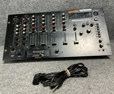 Gemini Stereo Preamp Mixer PS-727 Platinum Series 4-Channel Audio D.J ...
