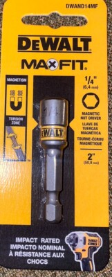 DeWalt 1/4 in. x 2 in. MAXFIT Magnetic Nut Driver, DWAND14MF | eBay