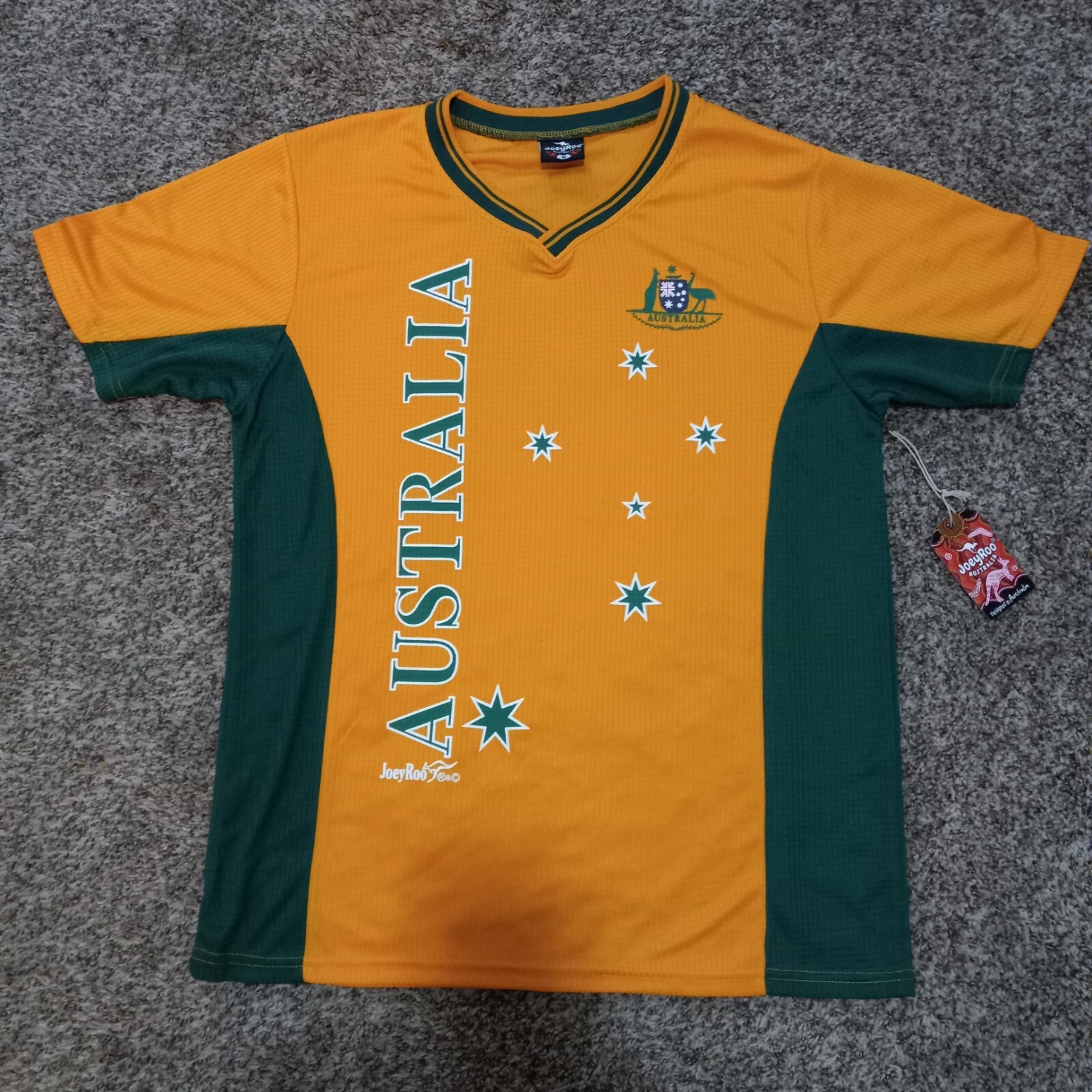 JOEY ROO AUSTRALIA SOCCER JERSEY NEW WITH TAGS SZ MEDIUM | eBay