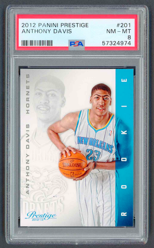 2012-13 Panini Prestige #201 Anthony Davis RC PSA 8 | eBay