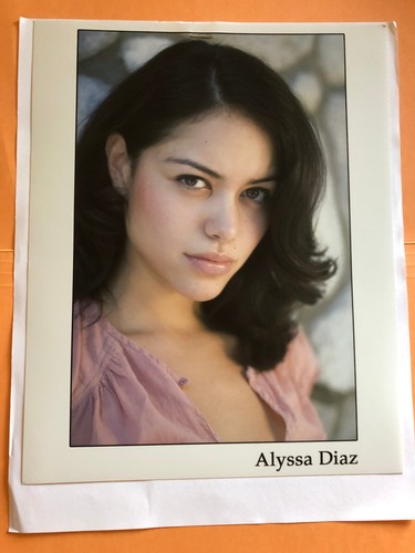 Alyssa Diaz "The Rookie", original talent agency headshot photo with ...