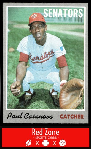 1970 Topps - #84 Paul Casanova EX+ | eBay