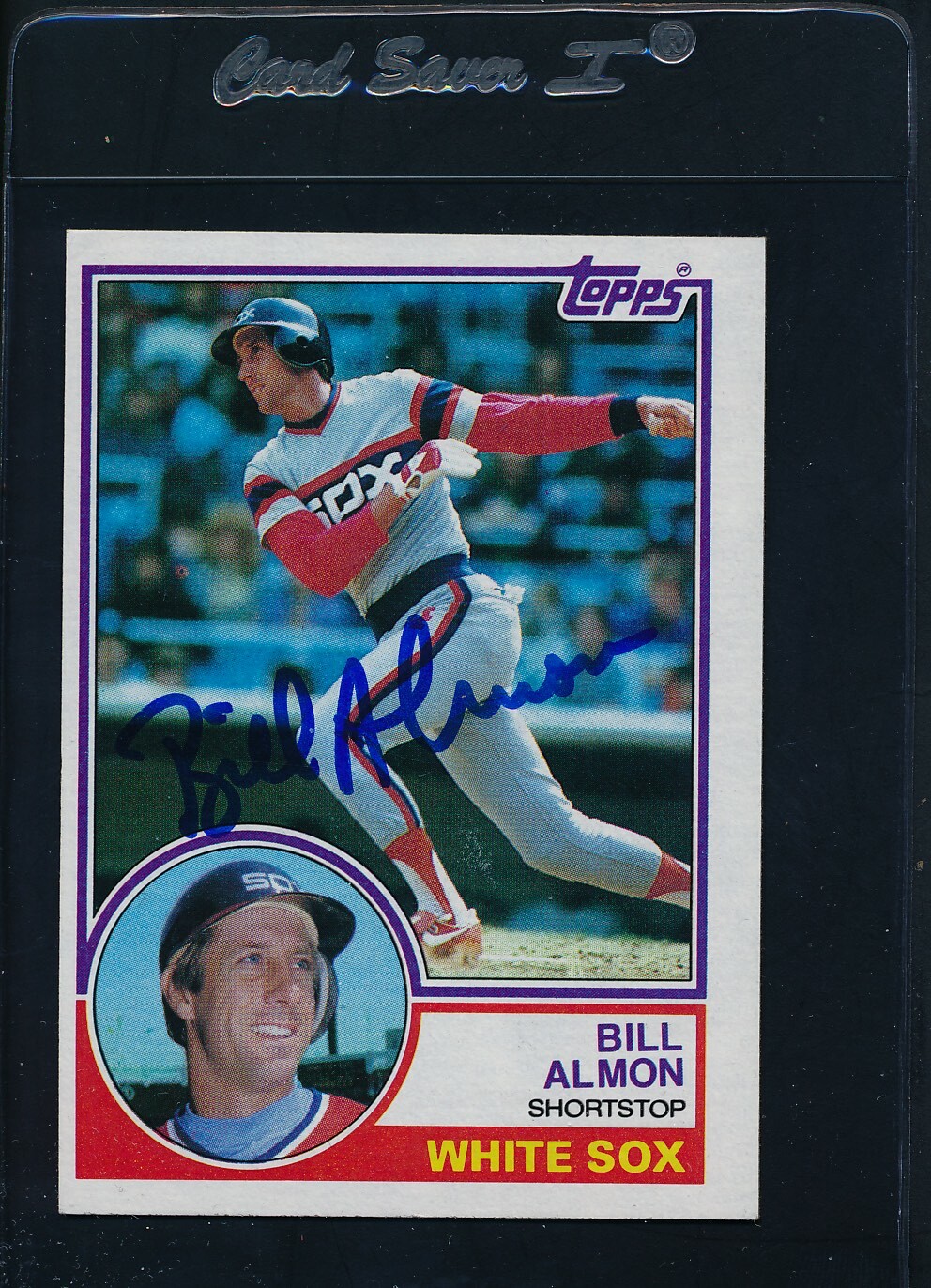 1983 Topps #362 Bill Almon White Sox Signed Auto *48707 | eBay