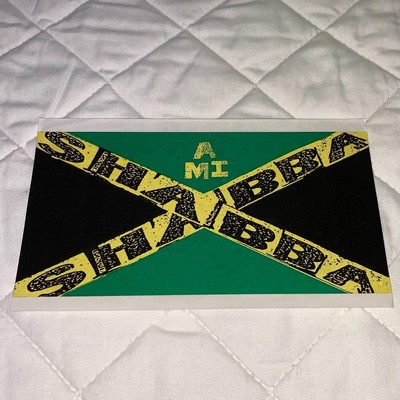 Shabba Ranks A Mi Shabba Promo Sticker 1995 Epic US Reggae Dancehall | eBay