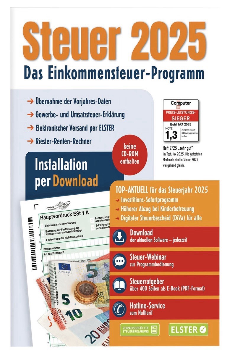 ALDI Steuer 2025 - Einkommensteuer Download Key Code - NEU ...