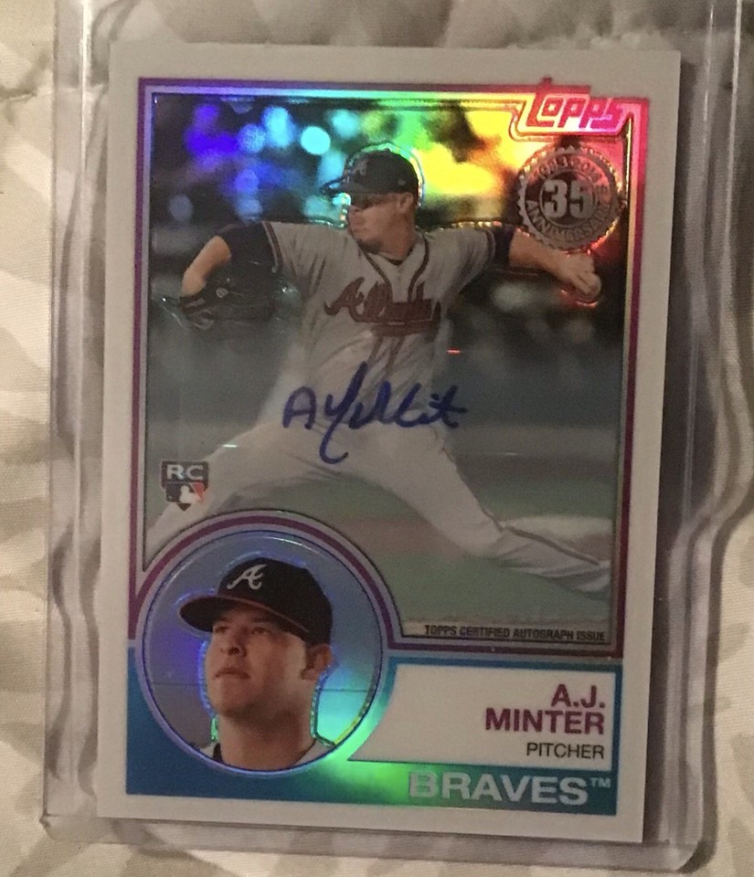 Topps Baseball Autographed Card Lot. Numbered And Rookie Cards | eBay