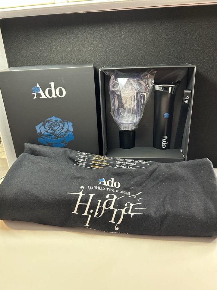Ado Hibana World Concert Tour 2025 Light Stick And Official T-Shirt ...