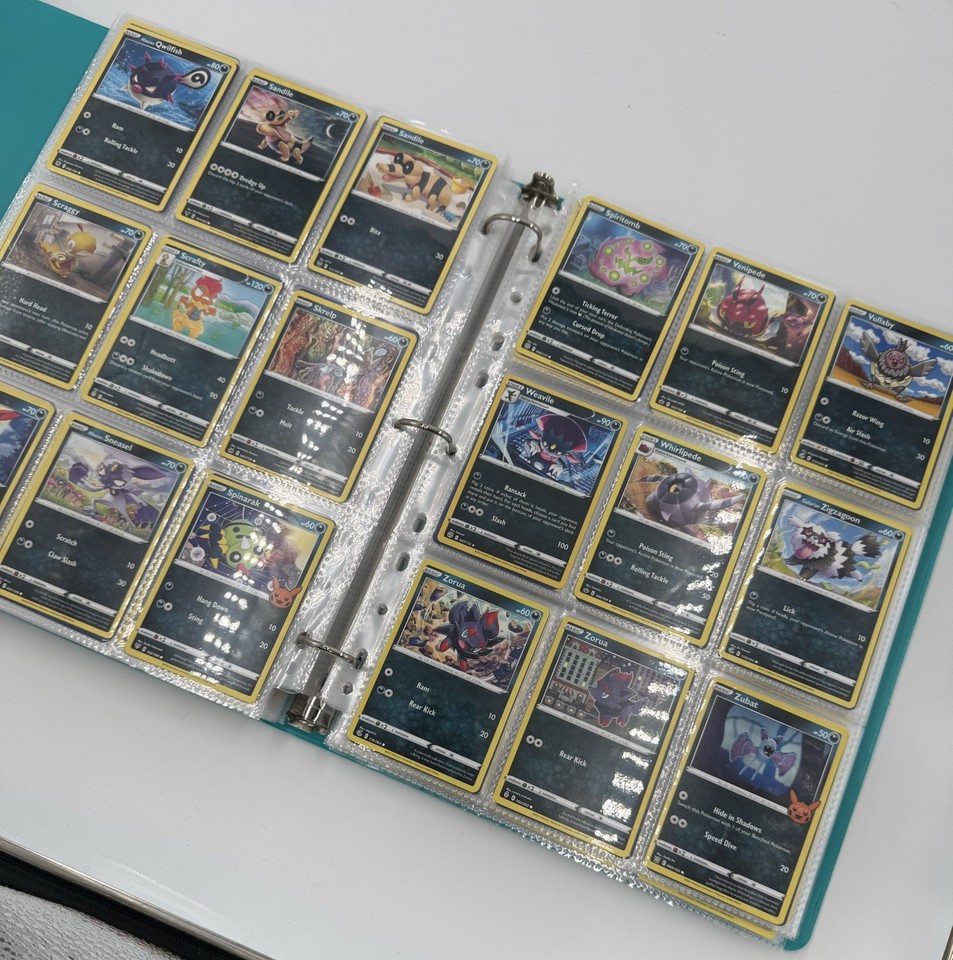 🔥 Pokémon Binder Lot - 2 Full Binders + Deck Boxes, Coins, Holos, Rares ...