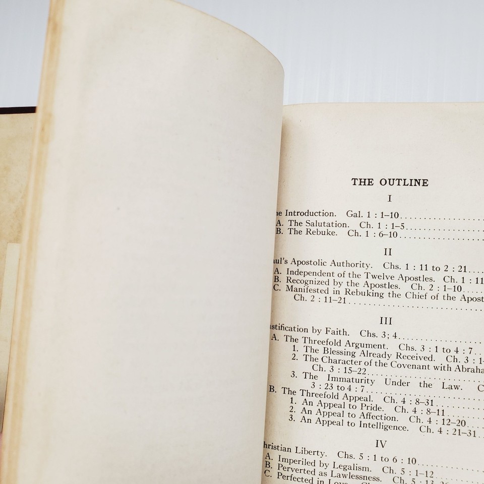 An Exposition The Epistles of Paul to the Galatians Charles Erdman Vintage Book | eBay