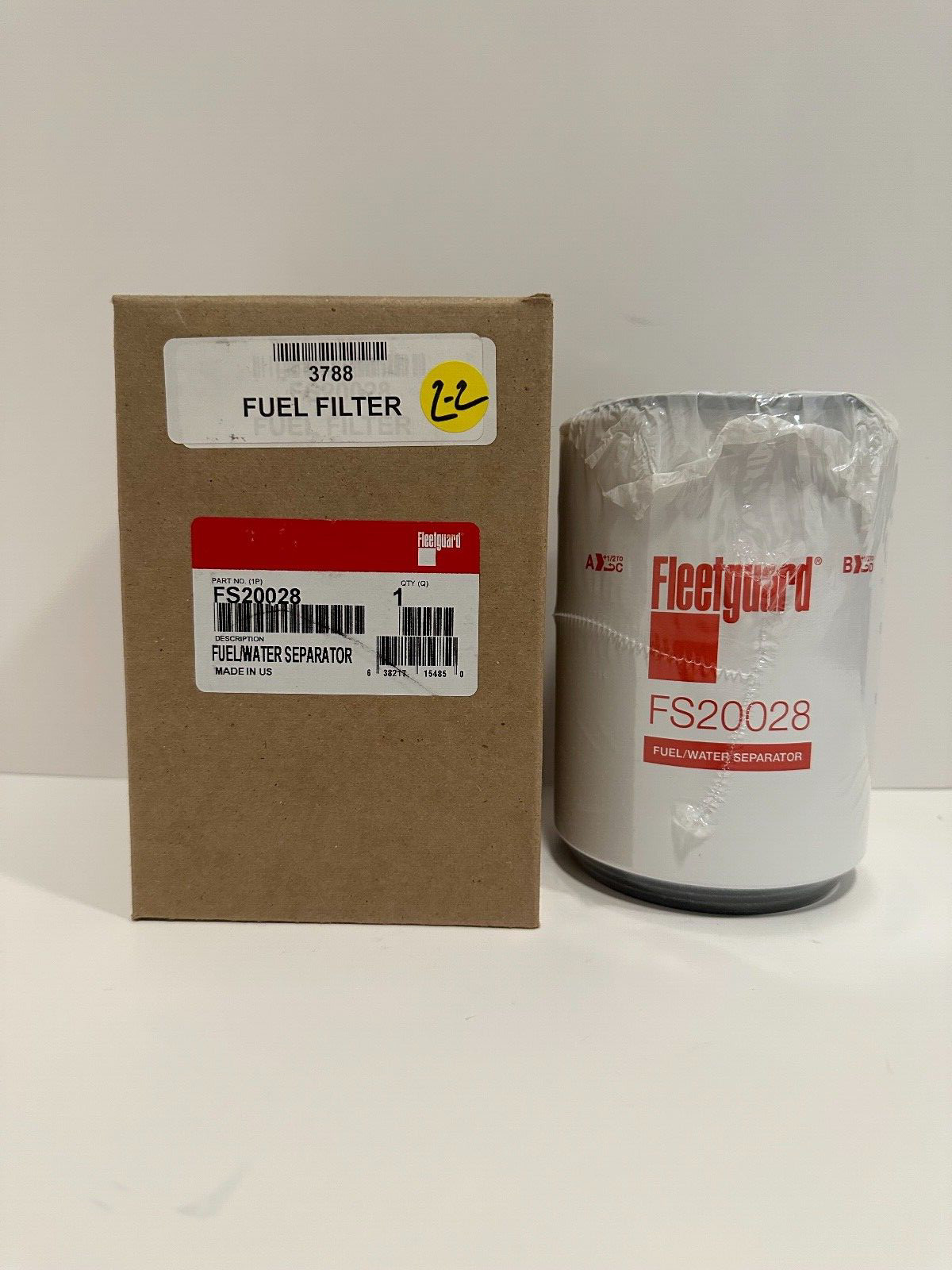 FLEETGUARD FS20028 - Fuel filter cross reference