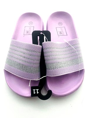 Extremely Me Girls Pool Side Flip Flops - Lavendar- Size 11 | eBay