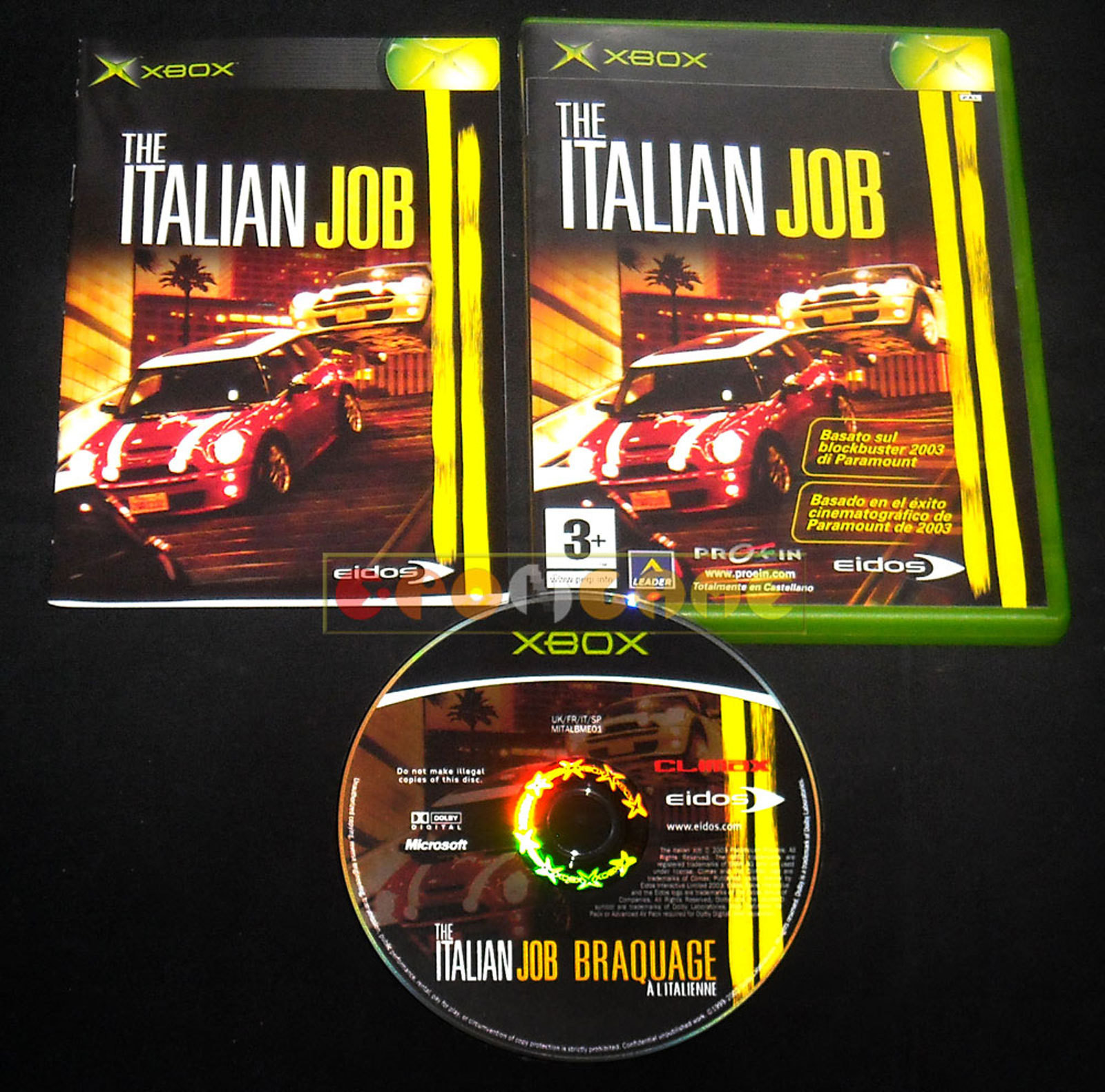 THE ITALIAN JOB XBOX Versione Ufficiale Italiana - COMPLETO | eBay