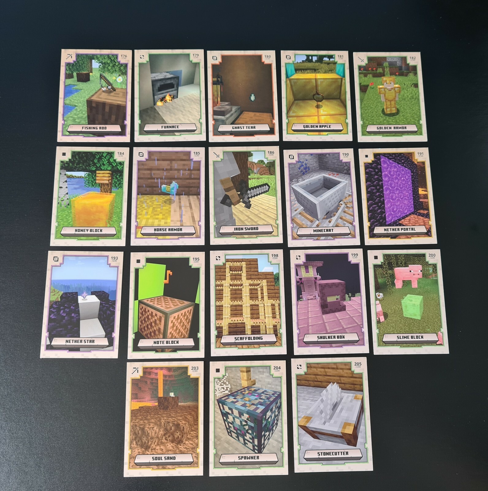 Panini Minecraft Adventure Trading Card Item Cards | eBay UK