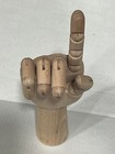Wooden Hand Model Posable Drawing Mannequin Wood Flexible Moveable ...