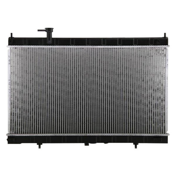 Radiator For 2014-16 Nissan Rogue Downflow Aluminum With Transmission ...