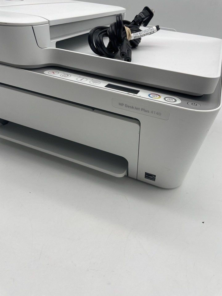 HP Deskjet Plus 4140 All-in-one Wireless Color Printer Tested Working ...