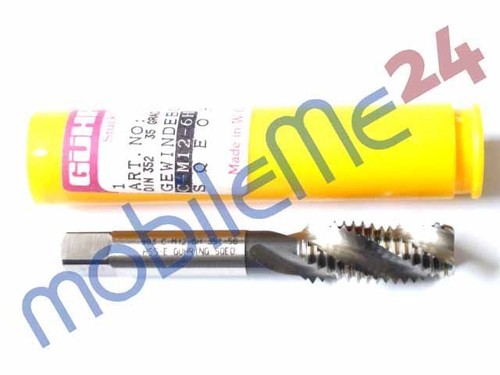 Gühring Maschinen - Gewindebohrer M12 HSSE 6H deutsche ...