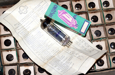 8x 6P15P-EV = EL83, SV83 Pentode Tube REFLECTOR Soviet MATCHED DATE 08/1975 NEW | eBay