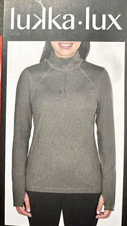 Lukka Lux Women's 1/4 Zip Long Sleeve Shirt, variation in color and ...