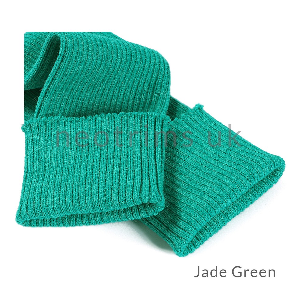 Rib Knit Cuffs Pair,Tubular Ribbing Seamless Cuffing Fabric ReVamp ...