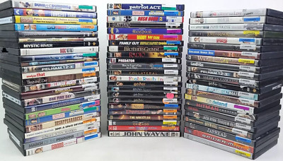 Lot of 60 DVDs - Wholesale / Bulk DVDs Lot - A-List DVD Movies ...