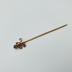 WW1 WWI Original German stick pin crown Wilhelm monogram badge button ...