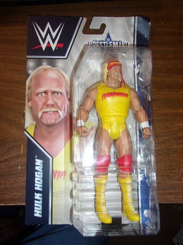 2021 MATTEL~WWE BASIC~WRESTLEMANIA~HULK HOGAN~6" WRESTLING ACTION ...