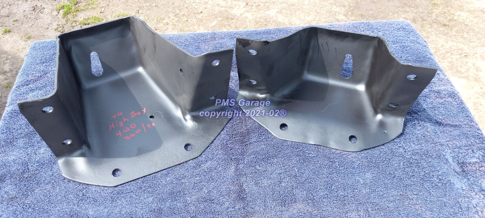 1978-1979 Ford Truck F150 Bronco 4wd Motor Mount Tower Set | Front | OE ...