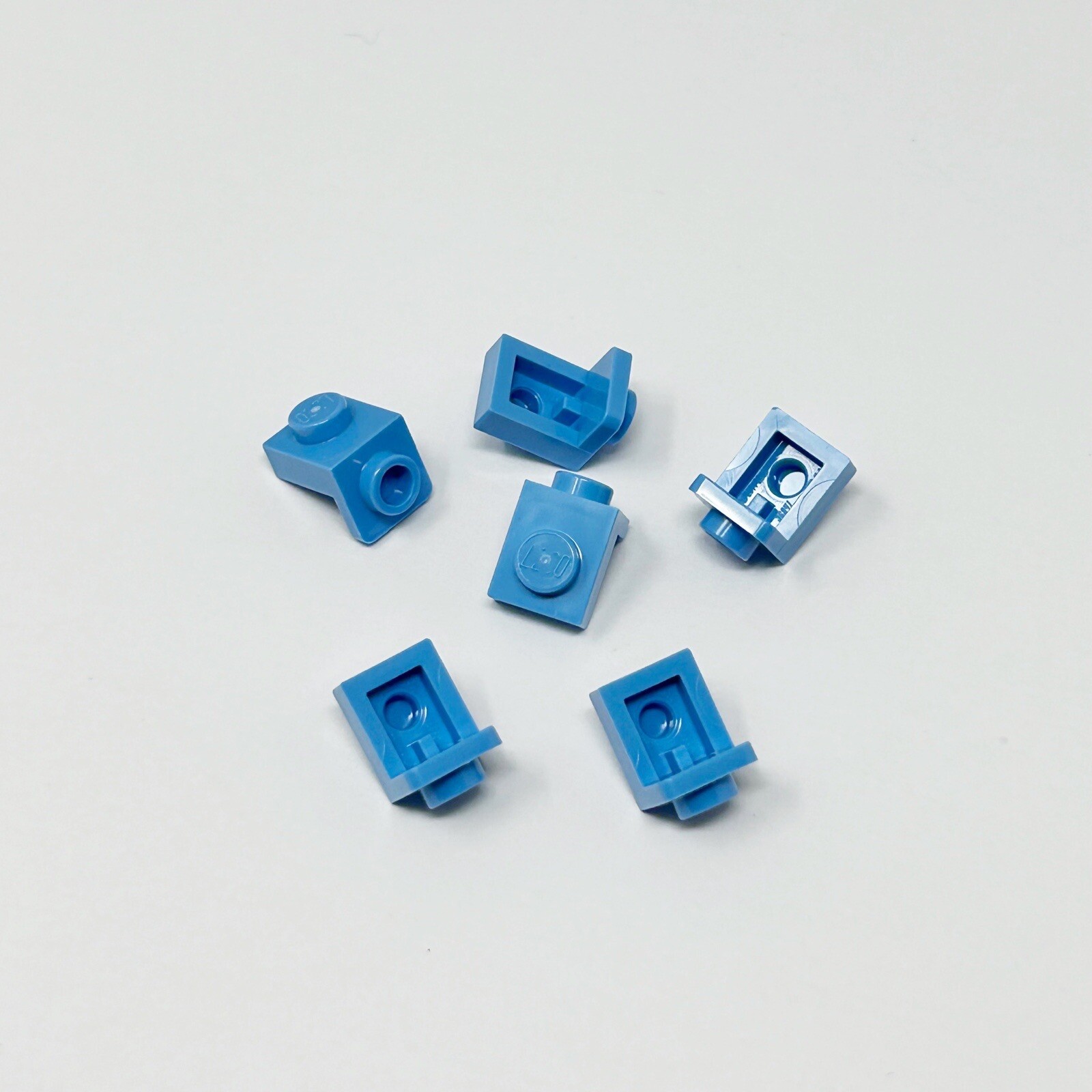 36841 LEGO Parts Bracket 1x1 - 1x1 Inverted MEDIUM BLUE (6) | eBay