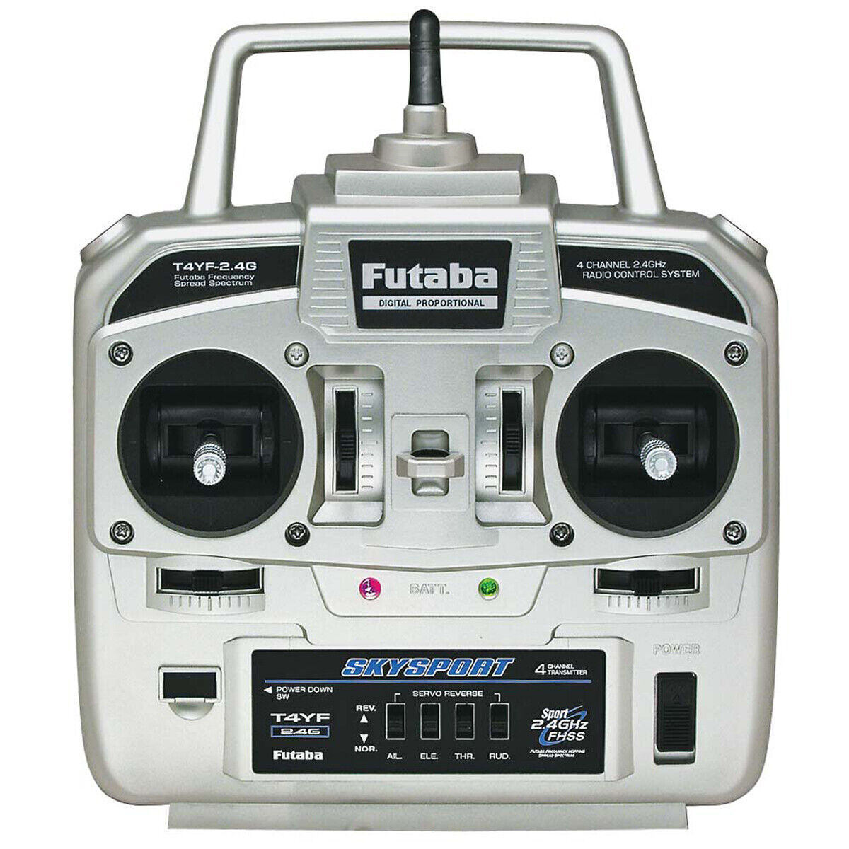 Futaba 4YF 4-Channel Radio System with R2004GF Receiver for sale online ...