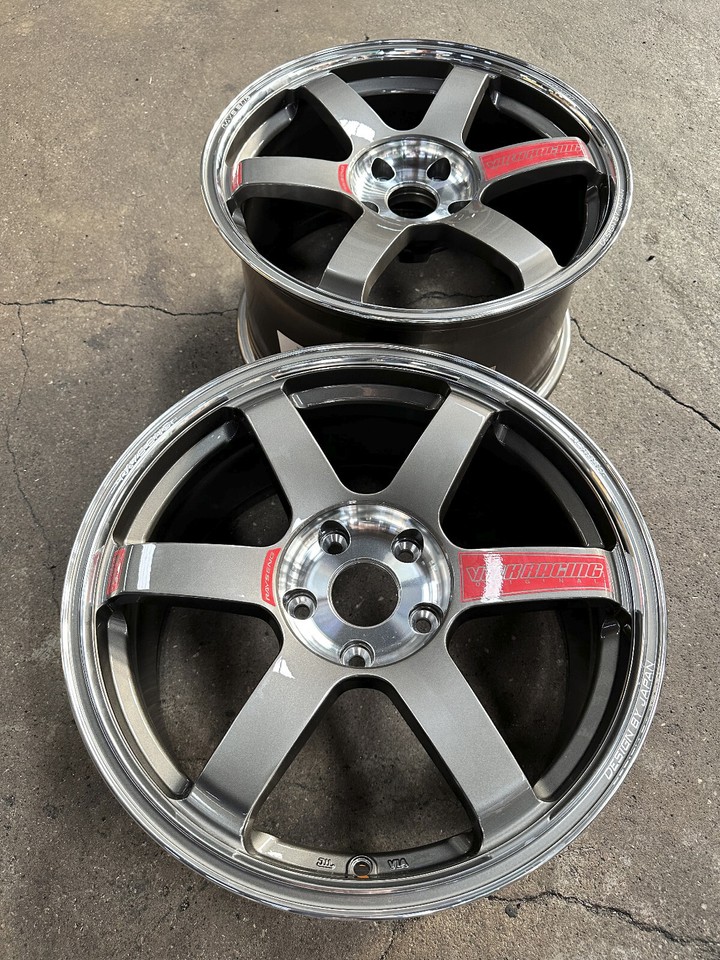 18" Staggered AOW TE37 SL 5x120 BMW (4 Wheel) E90 E92 F30 F32 F10 E46 ...