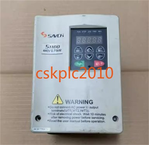 1PCS SAVCH inverter S1100-4T0.75G 0.75KW 380V in good condition | eBay